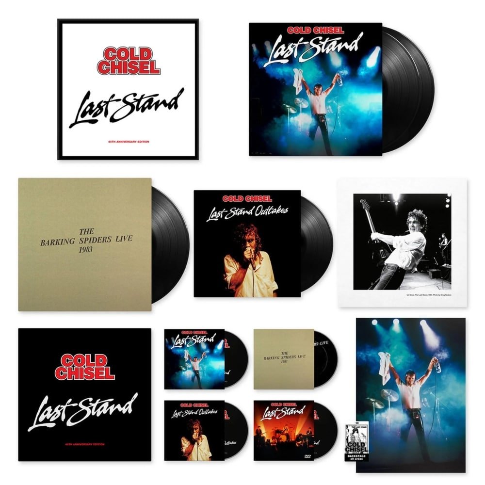Cold Chisel - COLD CHISEL - Last Stand 40th Anniversary Box Set 4LP ...