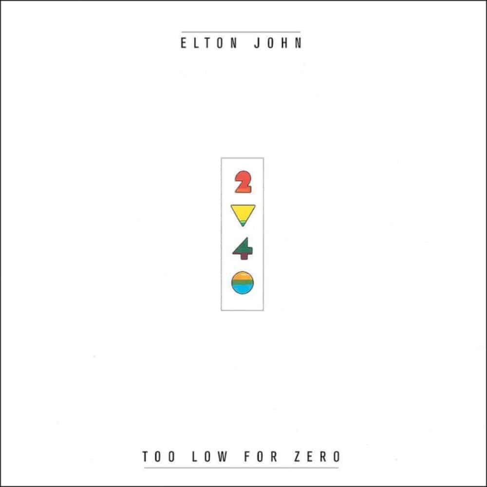 Elton John - Too Low For Zero - Elton John - Reissue Remastered Die-Cut ...