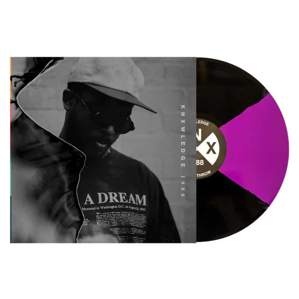 Knxwledge - 1988 - Knxwledge - Reissue Purple & Black Vinyl LP - The ...