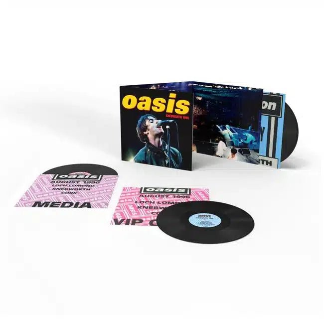 Oasis - Knebworth 1996 - Oasis - Live 180g 3LP - The Vinyl Store 3LP