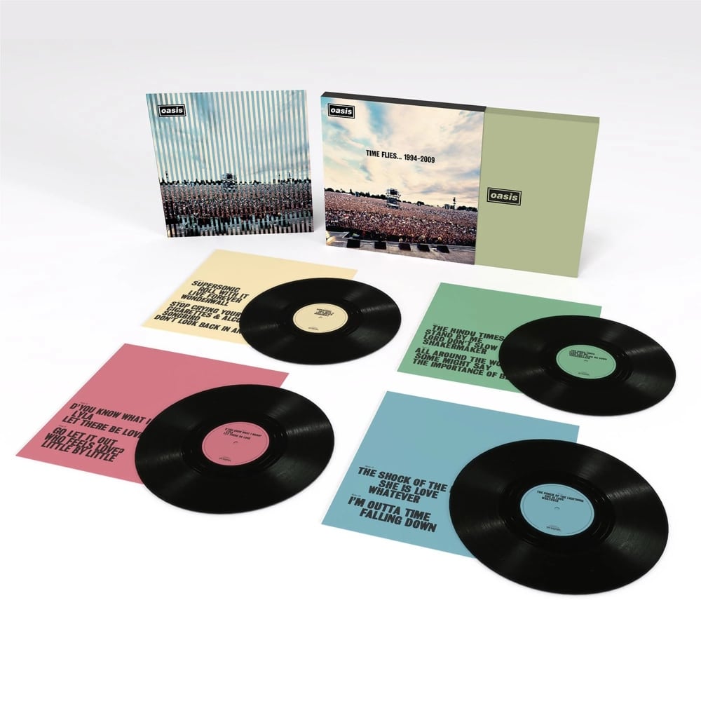 Oasis - Time Flies... 1994-2009 4LP – The Vinyl Store