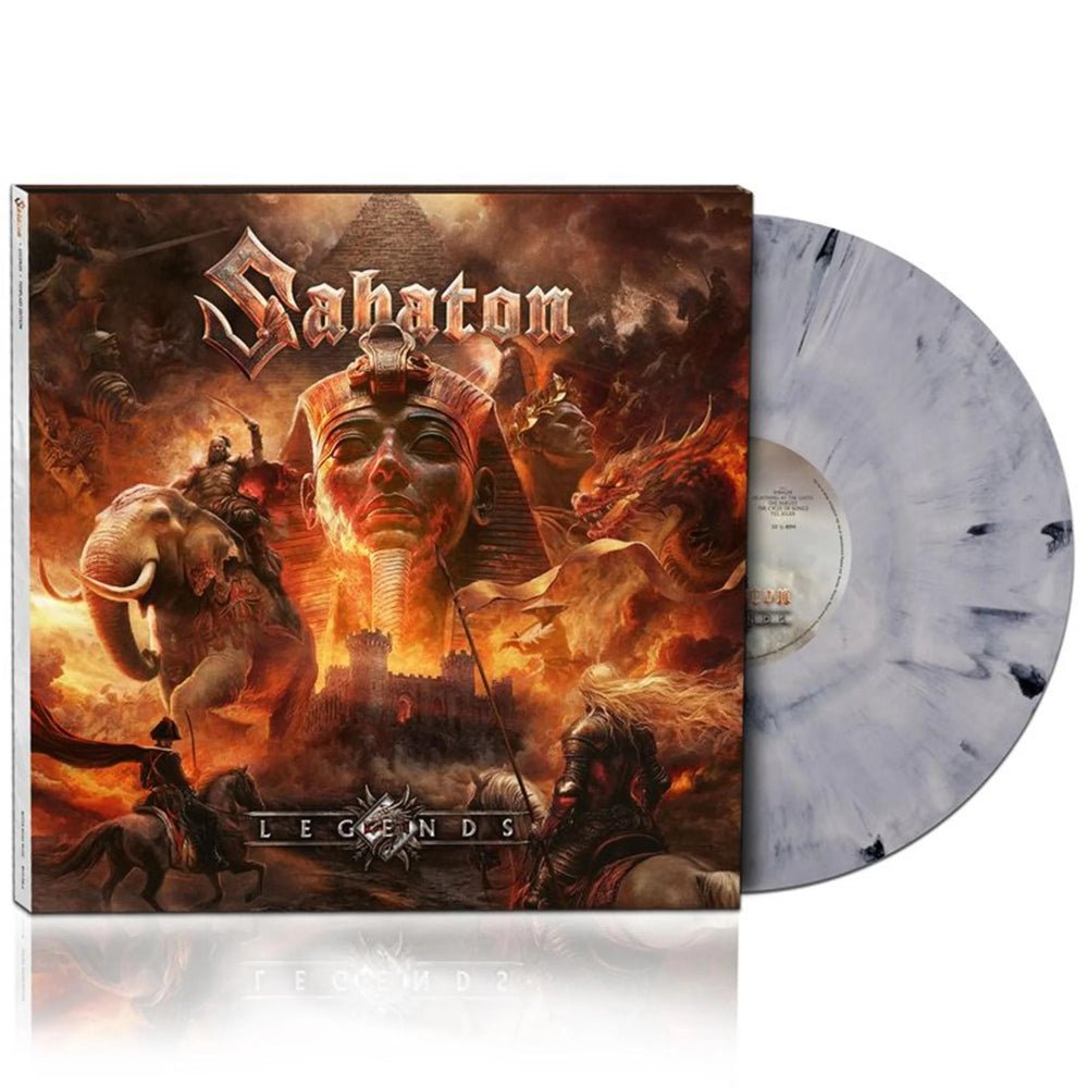 Sabaton - Legends - Sabaton - Glacial Mist Marble Vinyl LP - The Vinyl ...